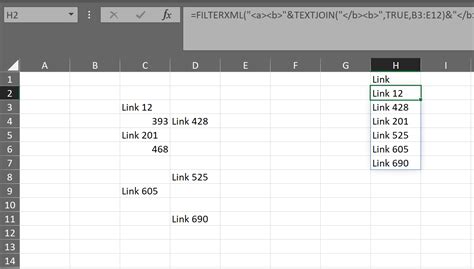 Excel Extract All Partial Matches From A Two Dimensional Array And Create A List With Results