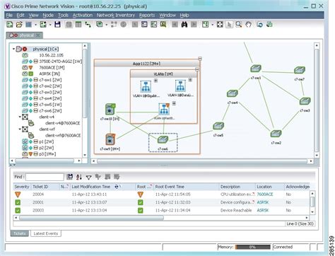 Cisco Prime Network User Guide 310 Working With Prime Network Vision Maps Cisco Prime
