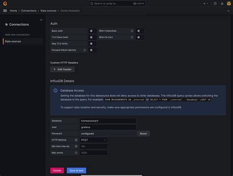 Homeassistant Influxdb Is It Possible To Select A Different Retention Policy For A Couple Of