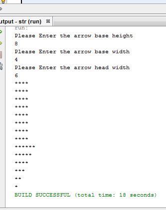 Solved Please Show All Code 4 15 Ch 4 Program Drawing A Half Arrow Java 4 15 Ch 4 Program
