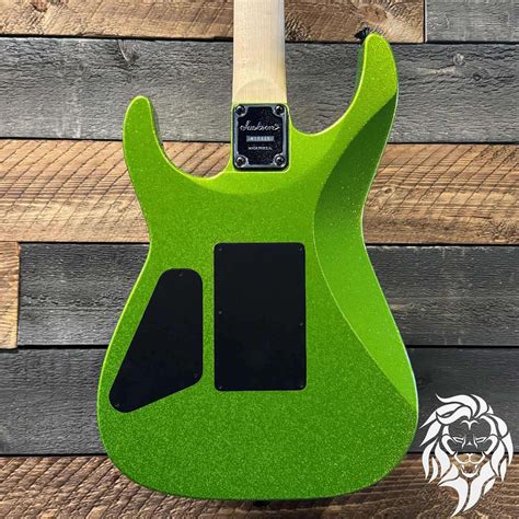 Jackson Custom Shop Dk24 2h Frt Gecko Green Sparkle Xn010448 Wildcat