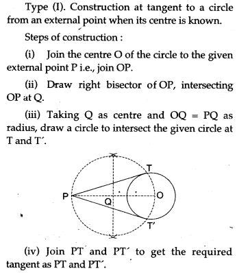 ICSE Solutions For Class Mathematics Circle Constructions A Plus Topper