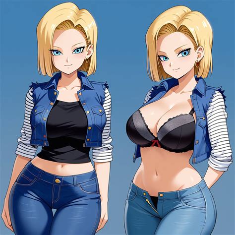 Android 18 17 By Slippyai On Deviantart
