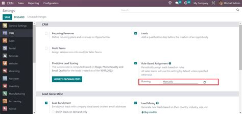 How To Periodically Assign Leads Based On Rules In Odoo 16 Crm