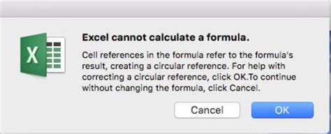 Circular Reference Excel For Mac