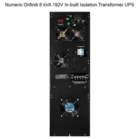 Numeric Onfiniti 6 Kva 192v In Built Isolation Transformer Ups At