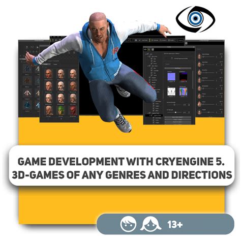 game development with cryengine 5 3d games of any genres and directions