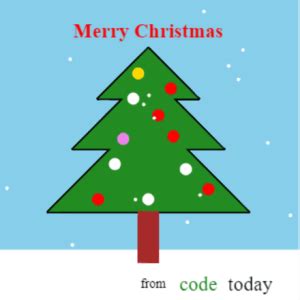 Code cây thông Noel bằng Python Merry Christmas Python AnonyViet