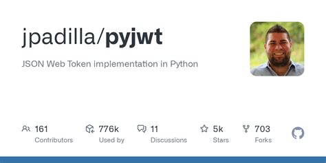 GitHub Jpadilla Pyjwt JSON Web Token Implementation In Python