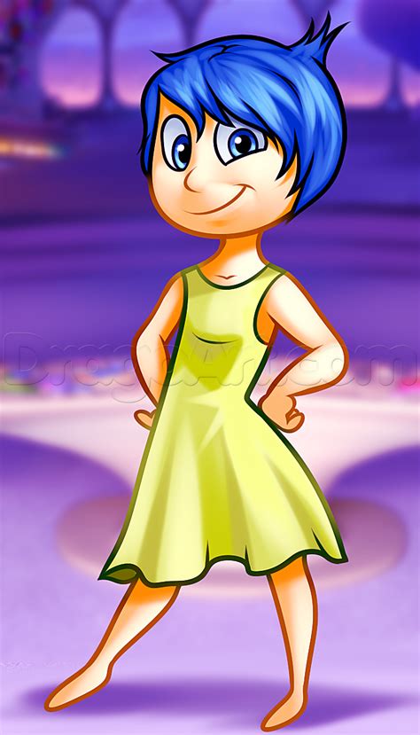How To Draw Joy Inside Out Drawing Tips Guide