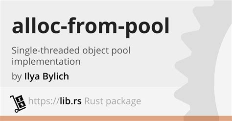 Alloc From Pool — Rust Memory Management Library Lib Rs