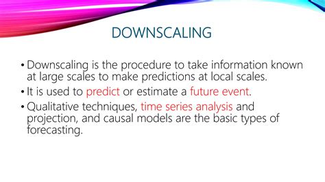 Downscaling Slideshare Ppt Pptx
