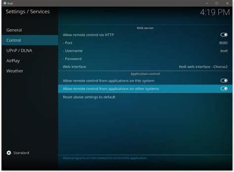 How To Configure Kodi For Remote Control Access