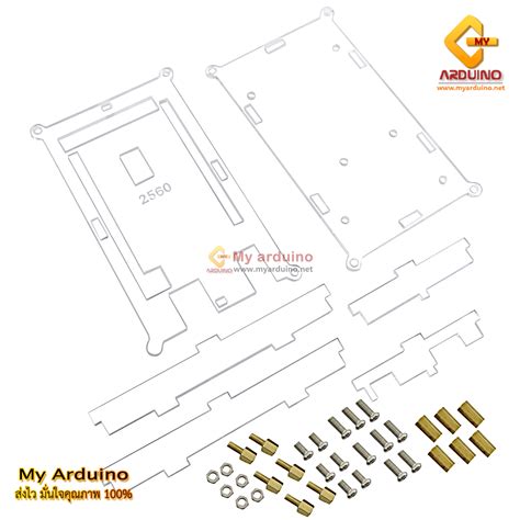 Arduino Mega 2560 R3 Case V2 กล่องอะคริลิคแบบใส สำหรับ Arduino Mega