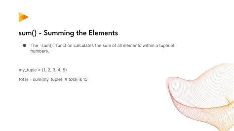 Effective Tuples In Phyton Templatepptx