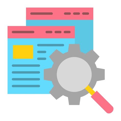Premium Vector Web Optimization Icon