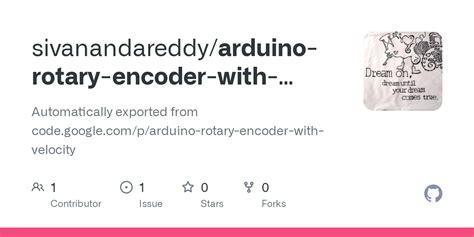 GitHub Sivanandareddy Arduino Rotary Encoder With Velocity Automatically Exported From Code
