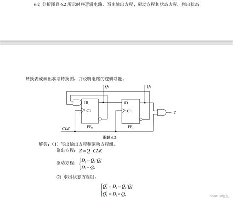 数字电路与逻辑设计 第2版 清华大学出版社 张俊涛编著 课后习题答案 数字电路与逻辑设计第二版课后答案 csdn博客