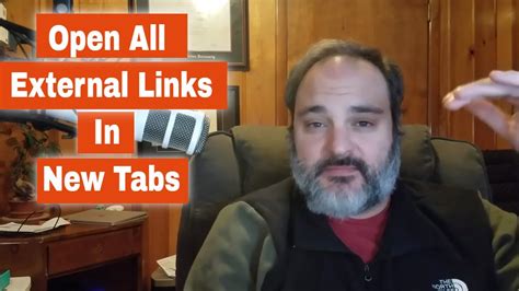 Always Open External Links In A New Tab In Wordpress Youtube