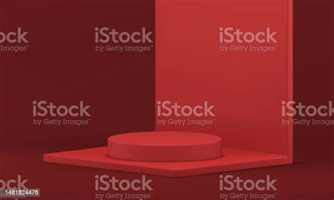 3d 연단 실린더 장면 제곱 아이소메트릭 기본 기초 스튜디오 배경 현실적인 벡터 3차원 형태에 대한 스톡 벡터 아트 및 기타 이미지 3차원 형태 Fashion Show