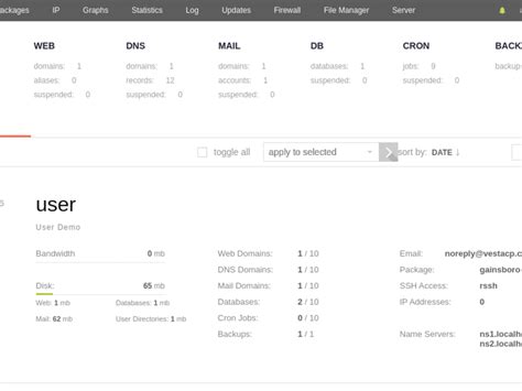 Panel Installation On VPS Simple Clever Hosting Control Panel VestaCP Upwork