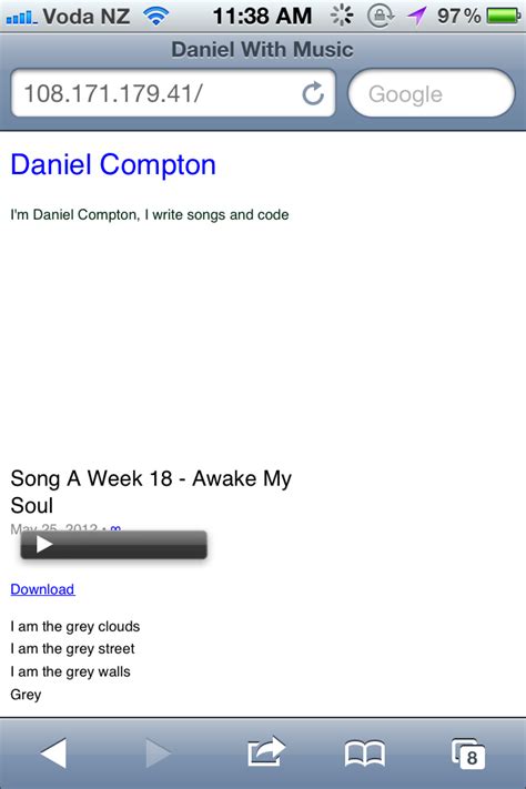 Css Default Iphone Html5 Audio Player Overrides Mobile Theme Width