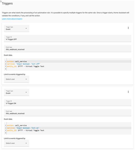 help with ifttt webhook code trying to automate boolean toggle