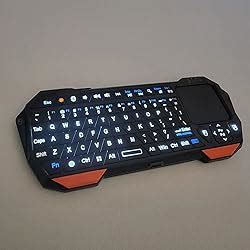 Fosmon Mini Bluetooth Keyboard QWERTY Keypad Wireless Portable Lightweight With Built In