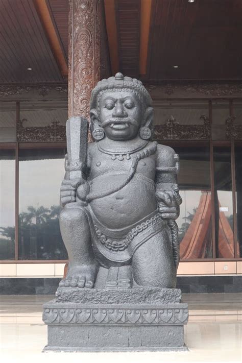 The Sclupture In The Taman Mini Indonesia Indah Stock Image Image Of