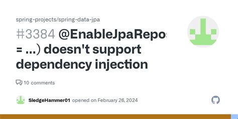 Enablejparepositories Repositorybaseclass Doesn T Support Dependency Injection · Issue