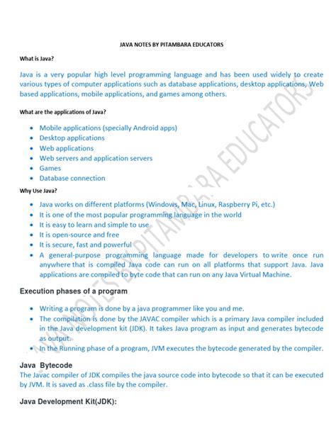 it class 12 part 1 pdf java programming language java virtual