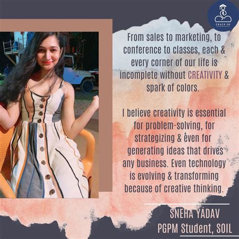 Sneha Yadav On Linkedin Creativity Leadership Learning Inspiration