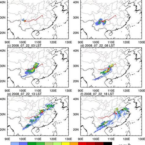 Example Of A Robust Mesoscale Convective Systems Mcs From The