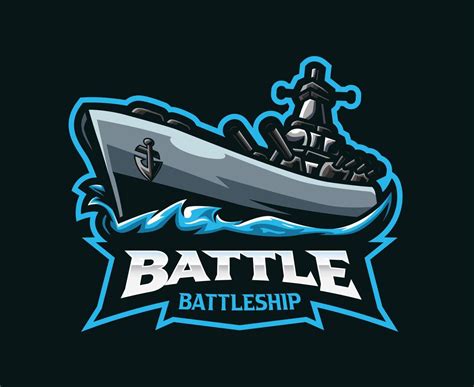 Battleship Mascot Logo Design 9682260 Vector Art At Vecteezy