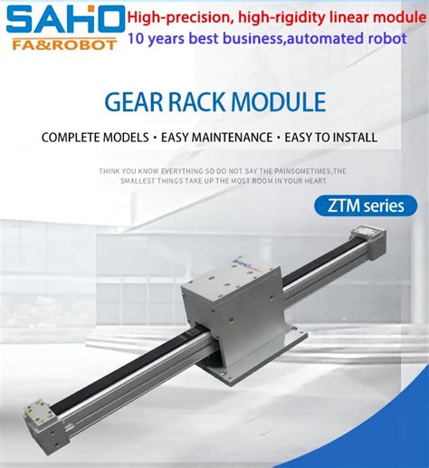 Precision Rack And Pinion Guide Rail Slide Module Linear Module Buy Rack Linear Module