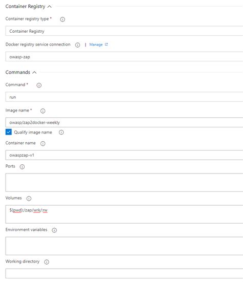 Docker Task In Azure Devops Wont Accept Pwd As Variable Stack