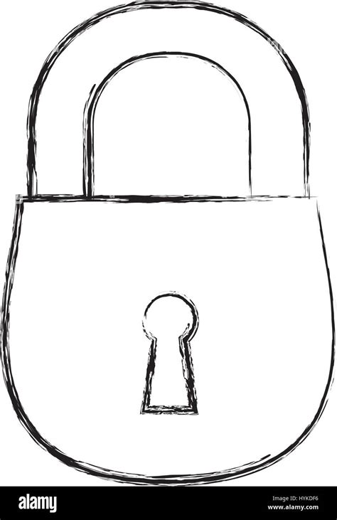 Padlock Security Object Stock Vector Image And Art Alamy