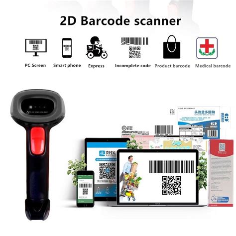 Scanner 2d Bluetooth Draadloze Usb Wired Barcode S Grandado