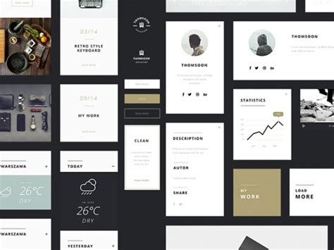 55 Free Ui Elements Psd Freebiesbug