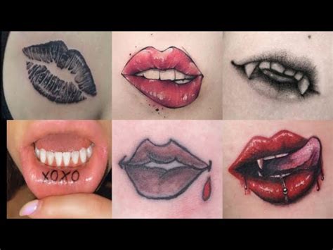 Lips Tattoo Meaning Kisstattoo Skull Tattoo Small Red Lips