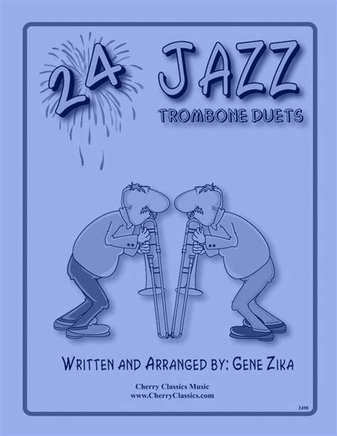 24 Jazz Trombone Duets Vivo Music