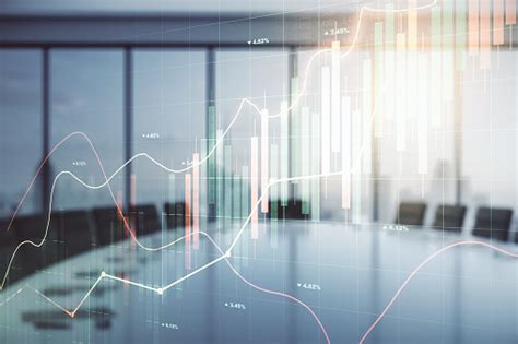 현대 회의실 배경 은행 및 회계 개념에 가상 크리에이티브 금융 다이어그램의 이중 노출 0명에 대한 스톡 사진 및 기타 이미지 0명 경제 교실 Istock