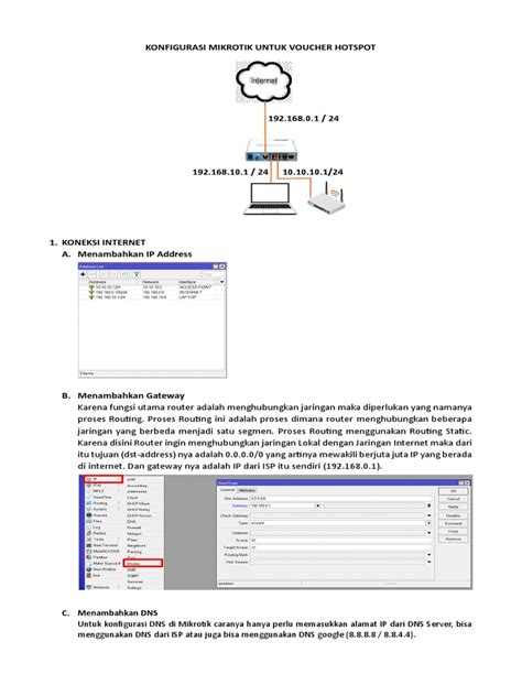 Konfigurasi Mikrotik Untuk Voucher Hotspot Pdf Griya And Taman Komputer