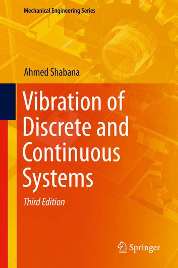 Vibration Of Discrete And Continuous Systems Ebook By Ahmed Shabana Epub Rakuten Kobo United