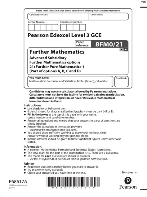 june 2022 qp fp1 edexcel further maths as level pdf tetrahedron