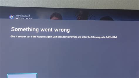 How To Fix Xbox Error Code 0x87e107e2 In College Football 25 And Other