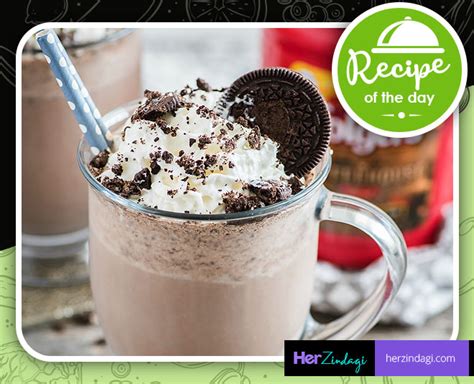 Love Oreo Prepare This Lip Smacking Oreo Coffee Milkshake By Using
