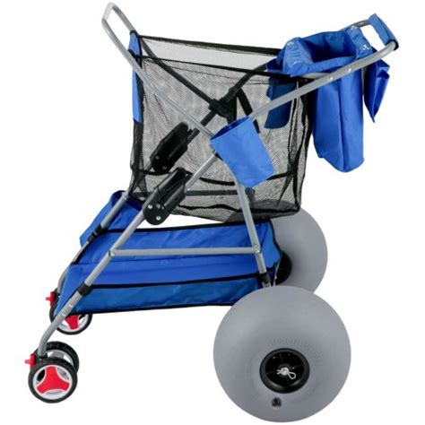 Vevor Vevor Carrello Pieghevole Per Spiaggia Con Ruote Pneumatiche Peso