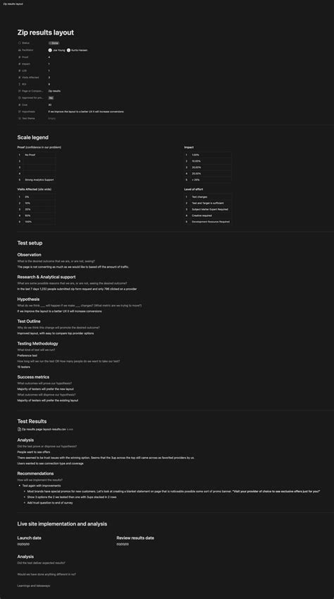 Design Artifacts