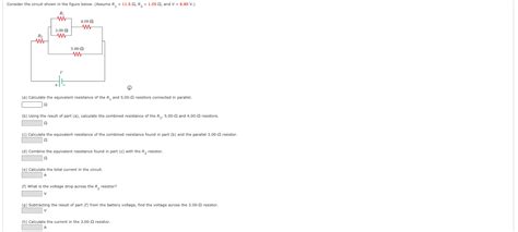 Solved Consider The Circuit Shown In The Figure Below Chegg